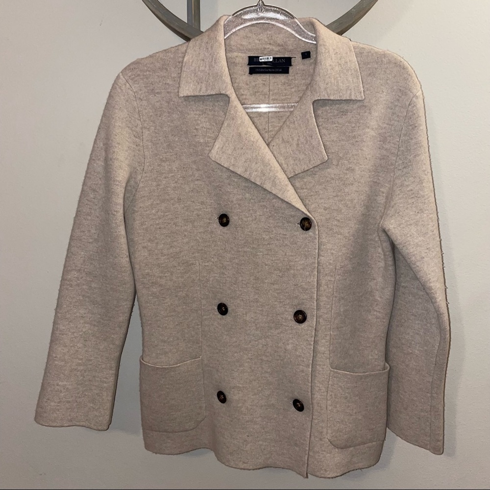 Brown Allan Yak Wool Sweater - Gem